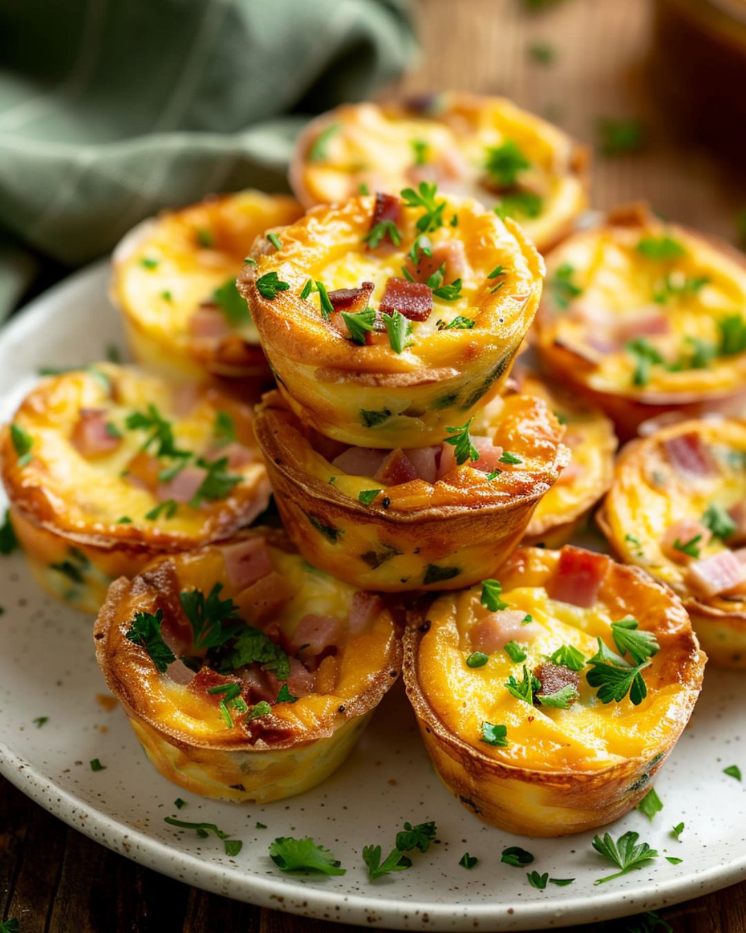 Easy Mini Quiches with Pie Crust - Easy Bites Daily