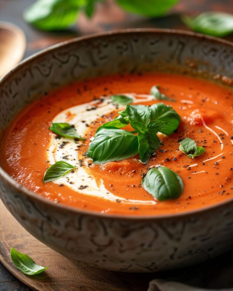 Easy Roasted Tomato Soup - Easy Bites Daily