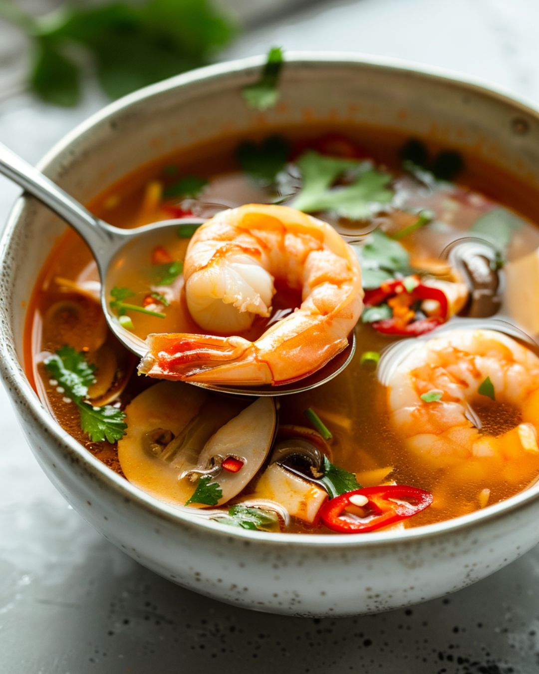 Easy Tom Yum Soup (Clear or Creamy) - Easy Bites Daily
