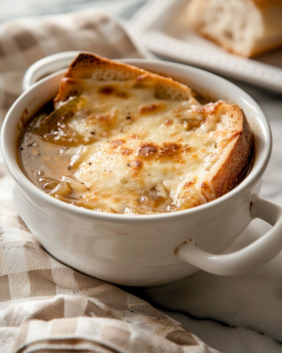 Easy and Rich French Onion Soup - Easy Bites Daily