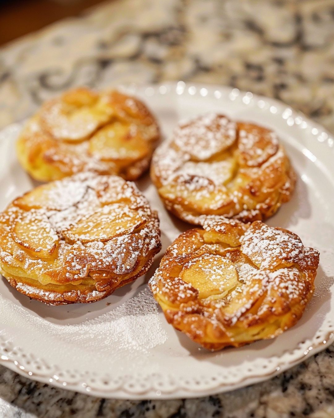 Easy Baked Apple Fritters - Easy Bites Daily