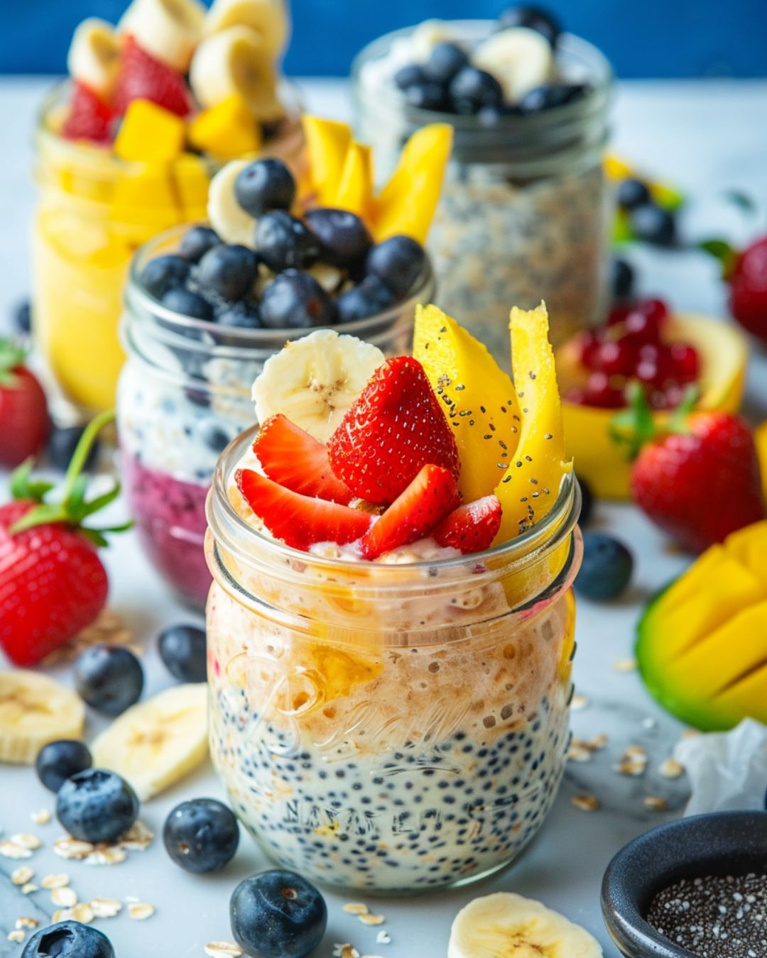 Easy and Wholesome Overnight Oats (4 Ways) - Easy Bites Daily